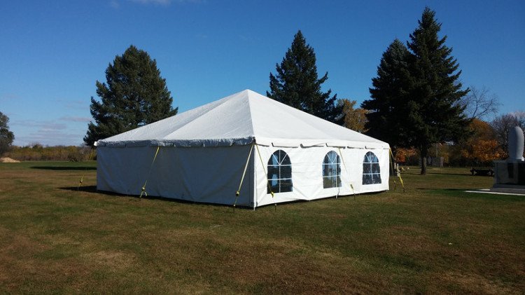 30x30 Frame Tent - Funtime Services Event Rentals Naperville IL